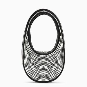 Coperni | Bags | Coperni Mini Swipe Bag Black With Crystals In Leather ...